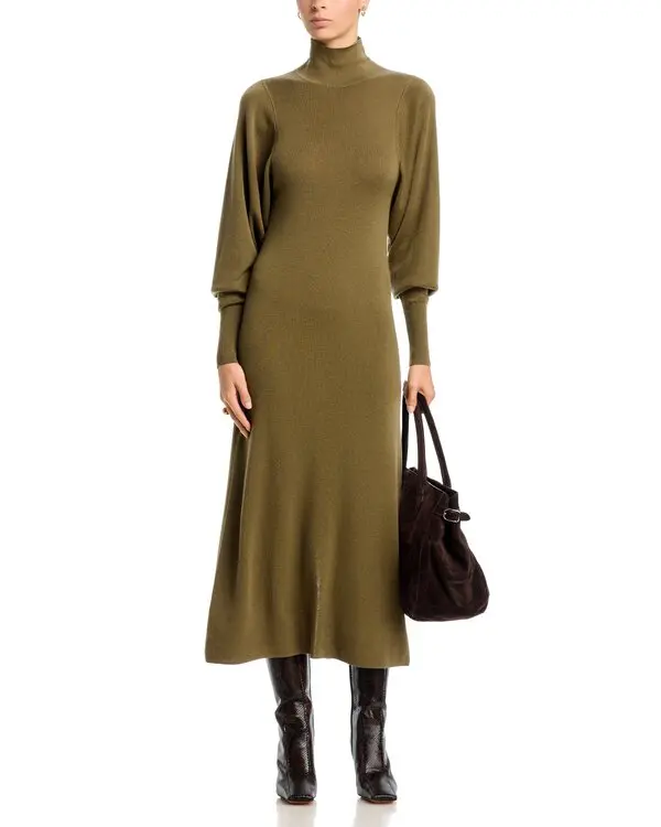 BY MALENE BIRGER Menna Mock Neck Sweater Dress