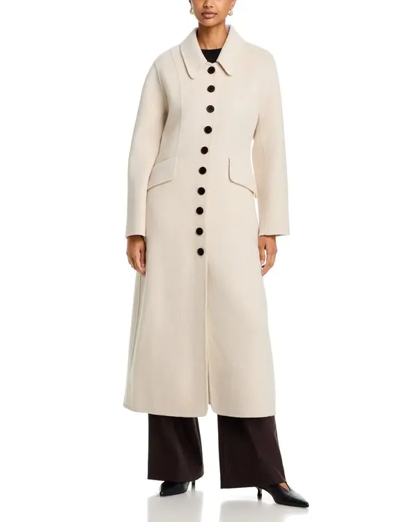 BY MALENE BIRGER Magdalena Collared Wool Coat
