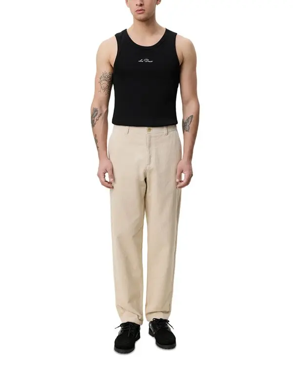 LES DEUX Corduroy Tapered Pants