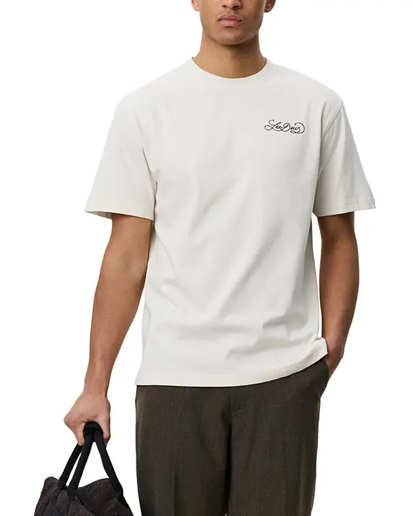 LES DEUX Graphic Orchard Cotton Tee