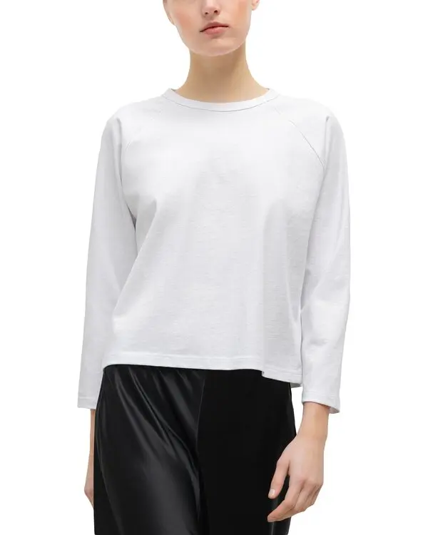 LESET Margo Baseball Tee - White