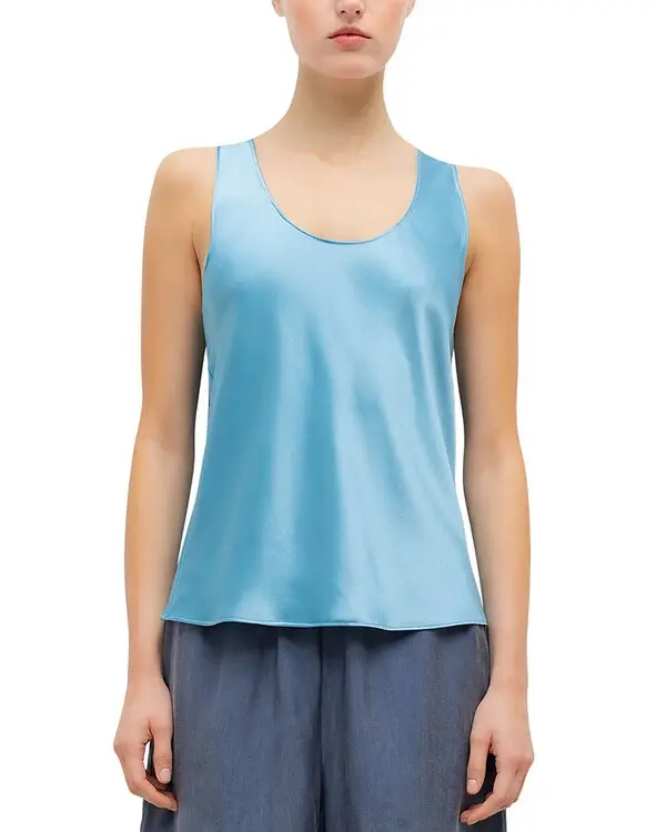 LESET Barb Bias Tank Top