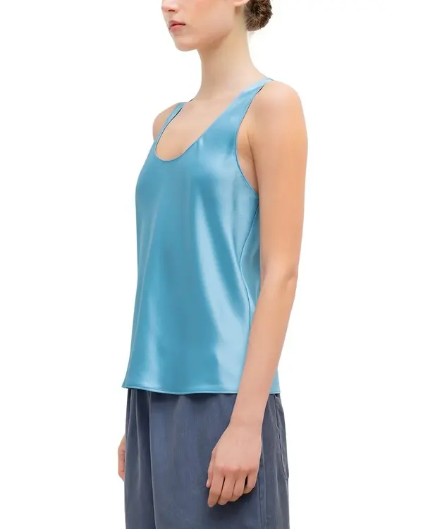 LESET Barb Bias Tank Top