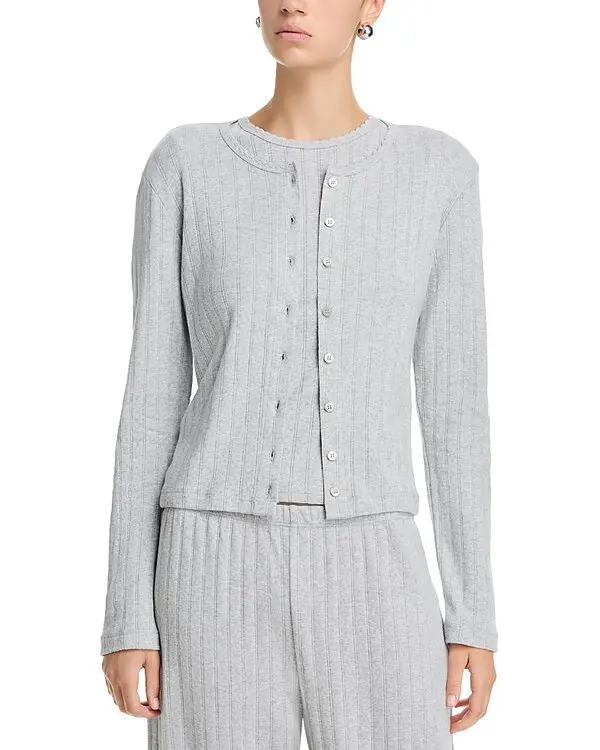 LESET Pointelle Classic Cardigan Ii