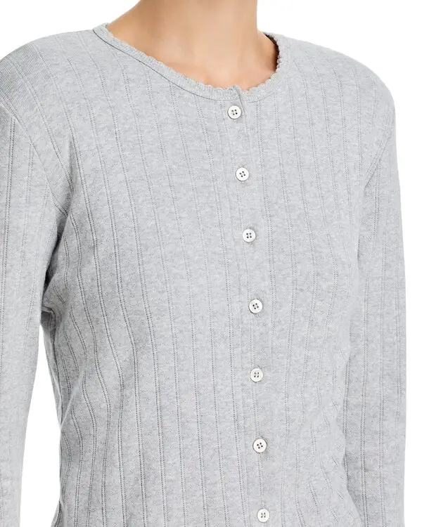 LESET Pointelle Classic Cardigan Ii