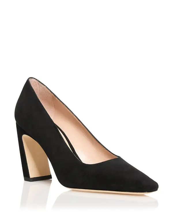 STUART WEITZMAN Stassi Suede Pumps