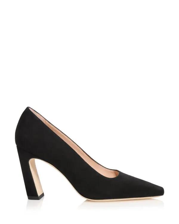 STUART WEITZMAN Stassi Suede Pumps