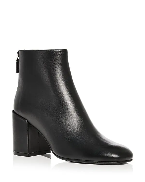 STUART WEITZMAN Bacari Leather Ankle Boots