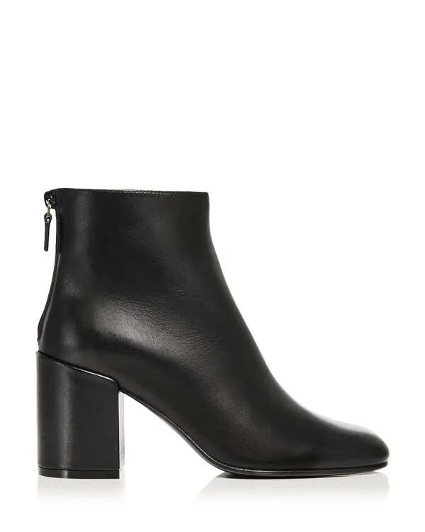 STUART WEITZMAN Bacari Leather Ankle Boots