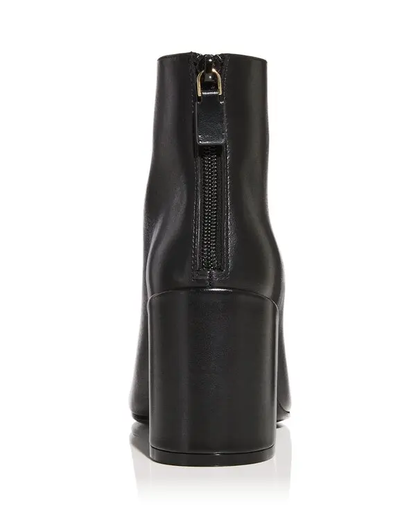 STUART WEITZMAN Bacari Leather Ankle Boots