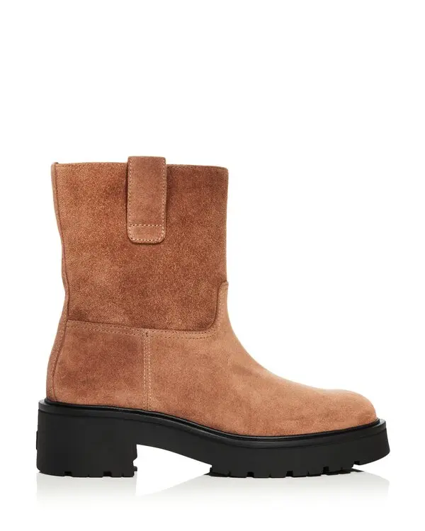 STUART WEITZMAN Suede Ankle Boots
