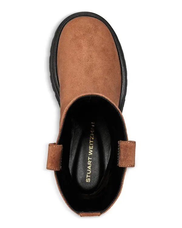 STUART WEITZMAN Suede Ankle Boots