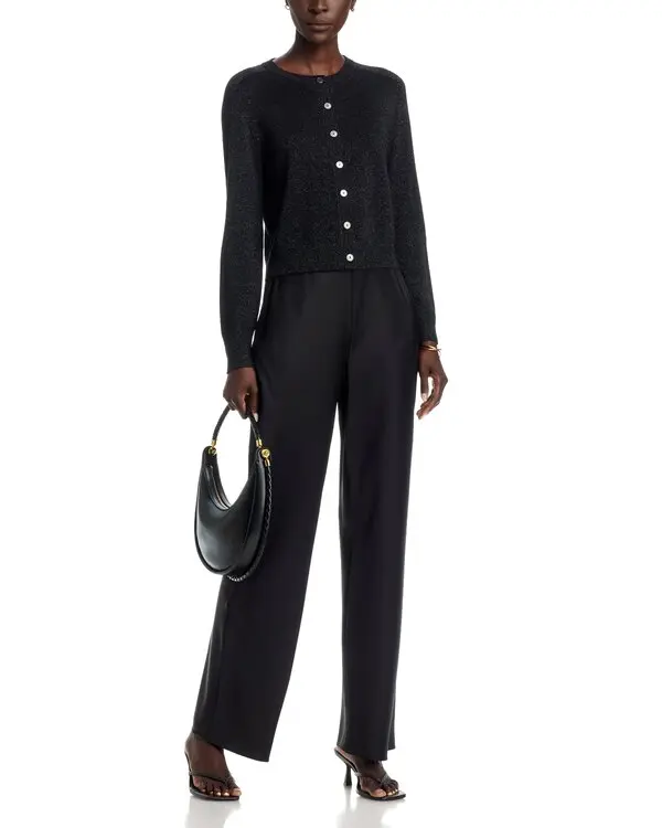 Kobi Halperin Khloe Button Front Sweater - Black