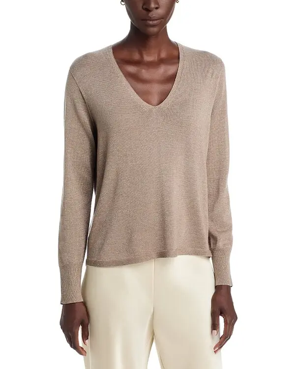 Kobi Halperin Vinny V-neck Sweater - Sandstone