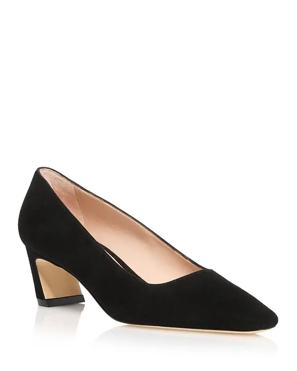 STUART WEITZMAN Stassi Suede Pumps