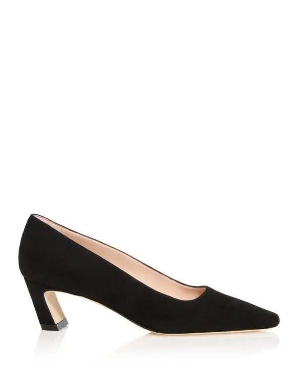 STUART WEITZMAN Stassi Suede Pumps