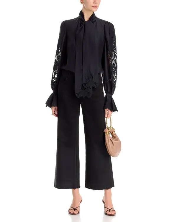 Kobi Halperin Rafaella High Rise Wide Leg Pants