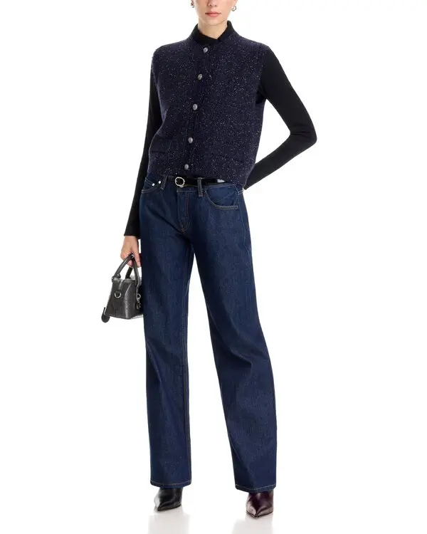 Kobi Halperin Lilah Sleeveless Button Front Sweater