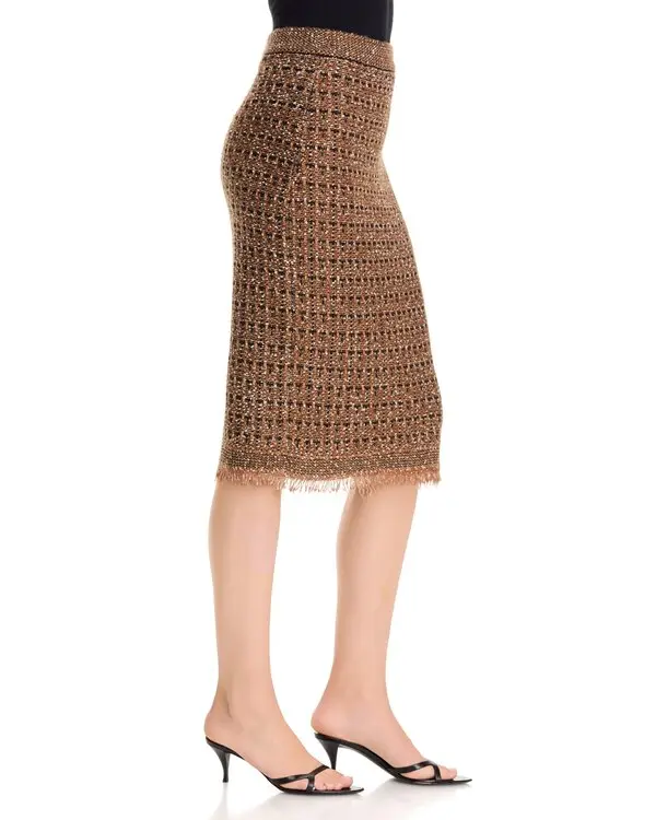 Kobi Halperin Juliette Tweed Pencil Skirt