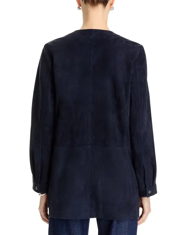 Kobi Halperin Linda Collarless Leather Jacket