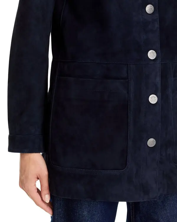 Kobi Halperin Linda Collarless Leather Jacket