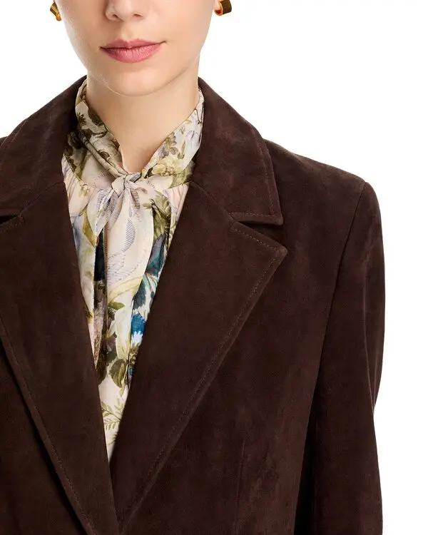 Kobi Halperin Claudia Notch Lapel Leather Jacket