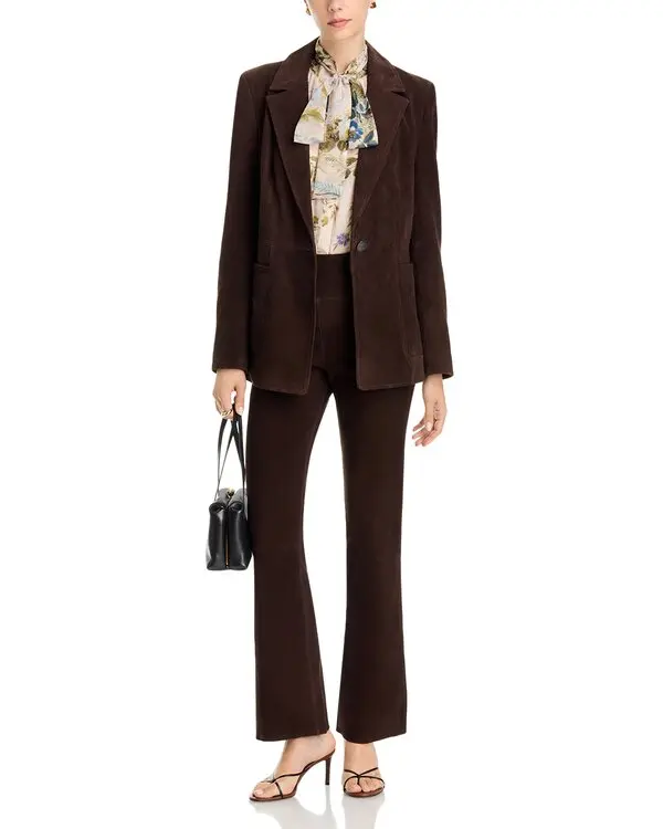 Kobi Halperin Madi Low Rise Leather Pants