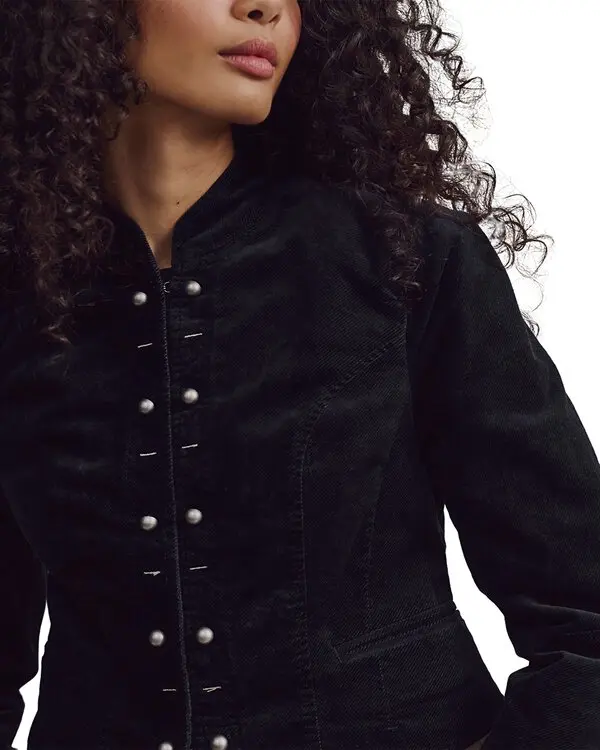 Free People Layered Cotton Blend Blazer