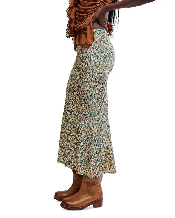 Free People Bonita Printed Maxi Skirt
