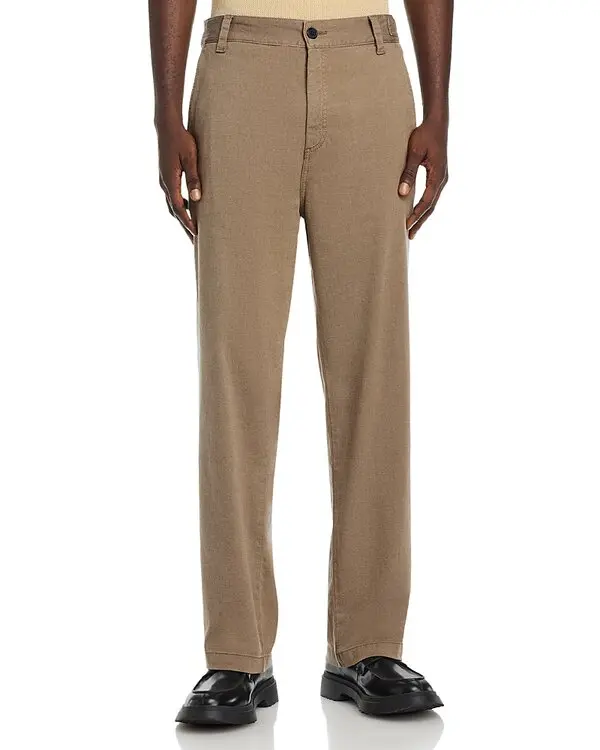 Hugo Cotton Stretch Straight Fit Pants