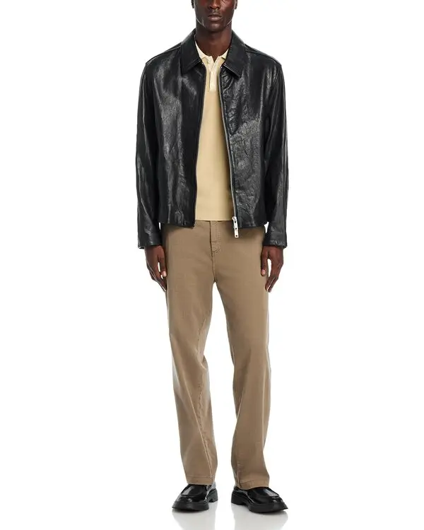 Hugo Cotton Stretch Straight Fit Pants