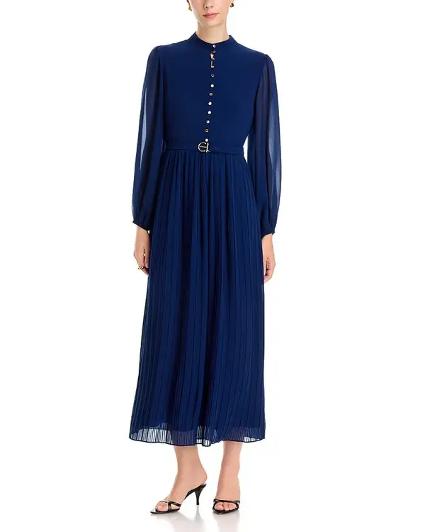 Elie Tahari Adira Belted Dress