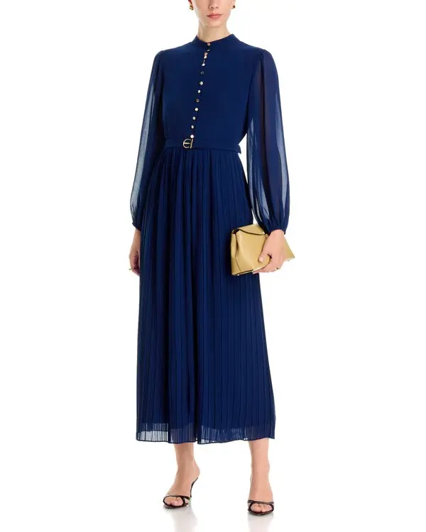Elie Tahari Adira Belted Dress
