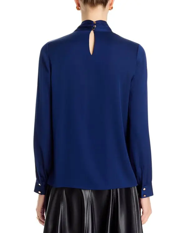 Elie Tahari The Jaden Silk Stretch Top