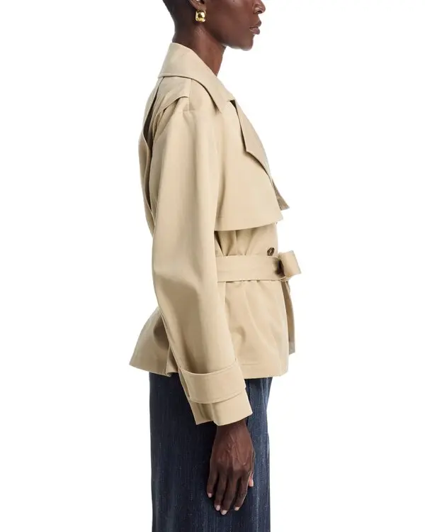 Hugo Boss Cinina Belted Cotton Jacket