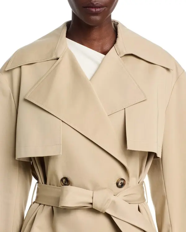 Hugo Boss Cinina Belted Cotton Jacket