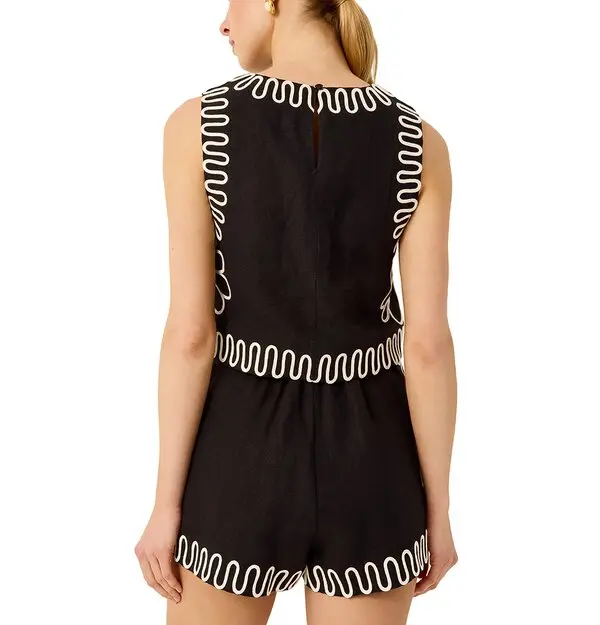 MARIE OLIVER Davis Cropped Top