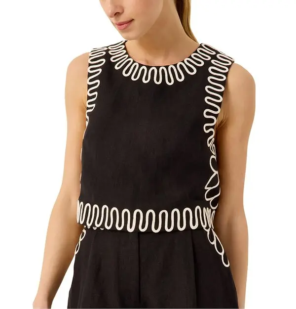 MARIE OLIVER Davis Cropped Top