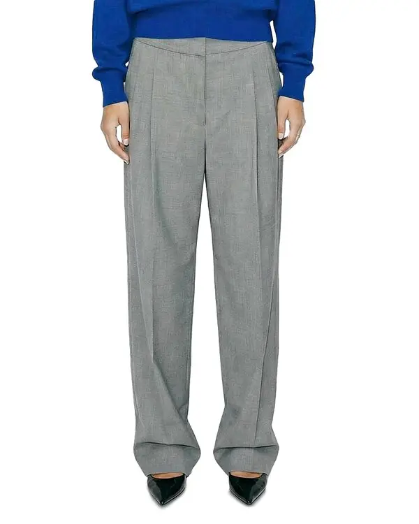 Ronny Kobo Hayes High Rise Wide Leg Pants