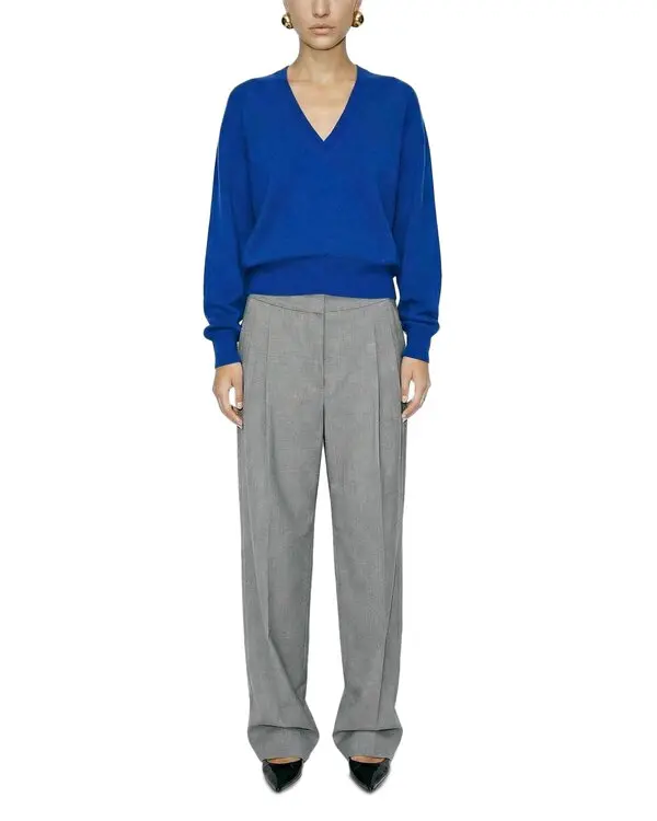 Ronny Kobo Hayes High Rise Wide Leg Pants