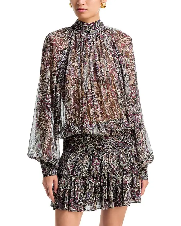 Ronny Kobo Tonchi Blouson Mini Dress