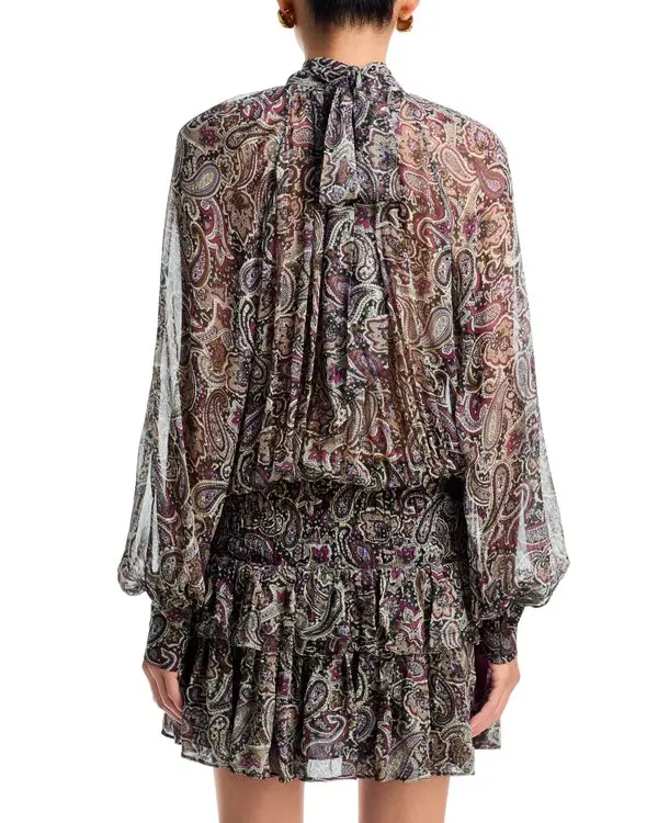 Ronny Kobo Tonchi Blouson Mini Dress