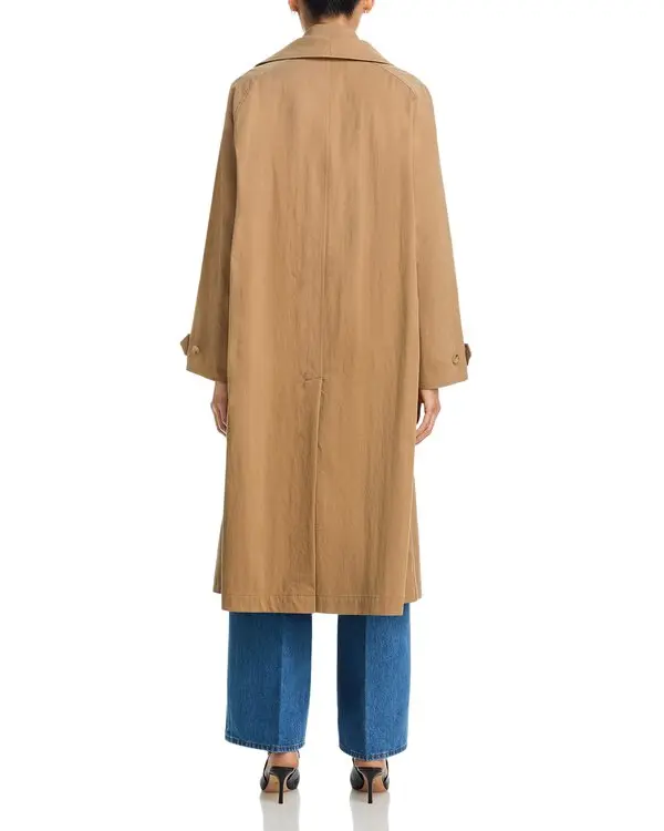 Vince Double Collar Trench Coat