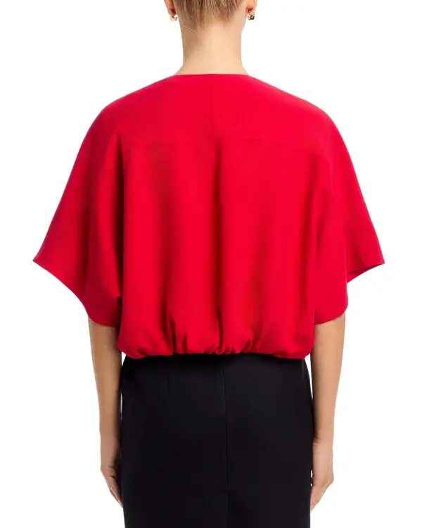 Lafayette 148 New York Zippered Cropped Jacket
