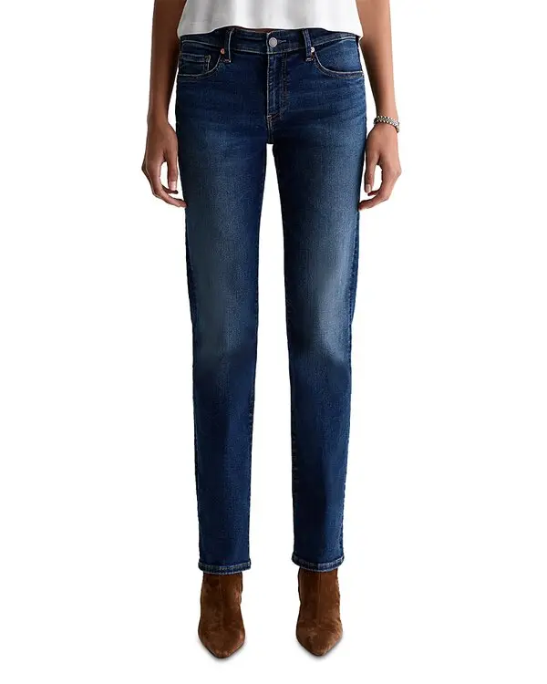 Ag Sandra Low Rise Straight Jeans