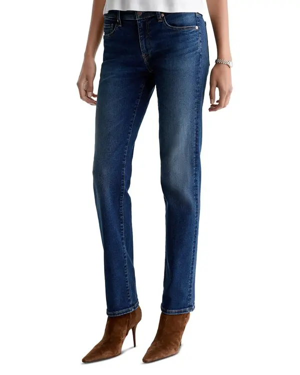 Ag Sandra Low Rise Straight Jeans
