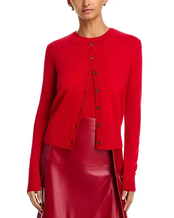 Co Fitted Cashmere Cardigan