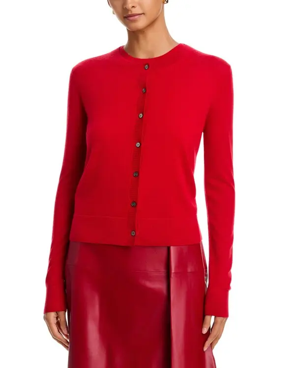 Co Fitted Cashmere Cardigan