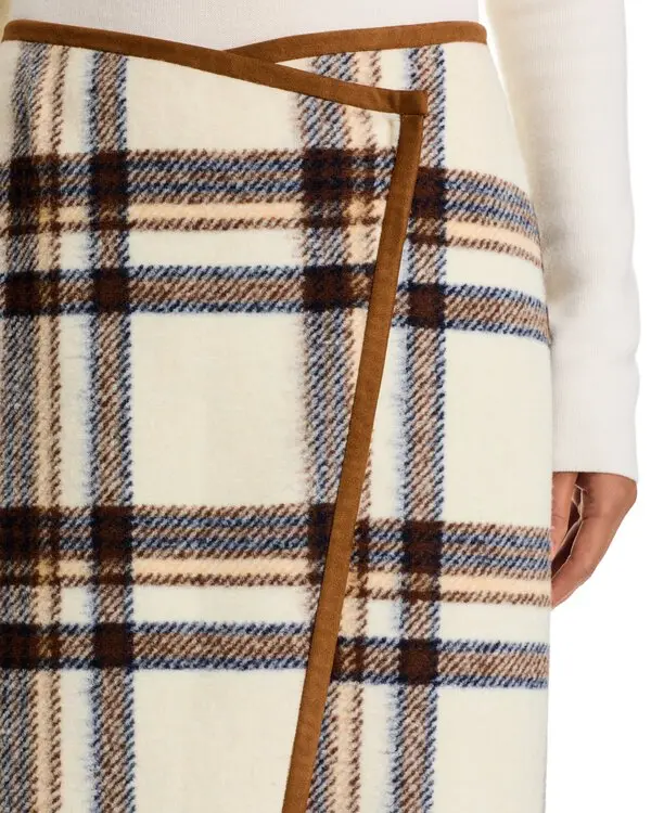TOCCIN Leia Printed Wrap Skirt