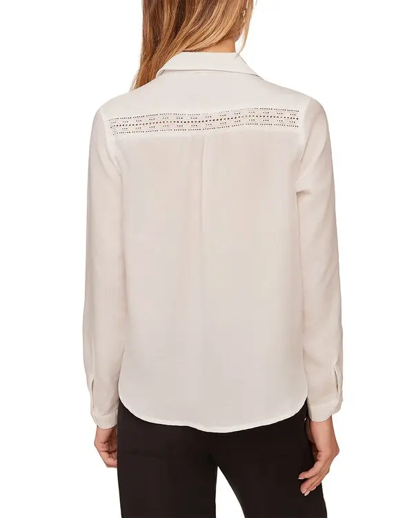 Bella Dahl Lace Trim Shirt